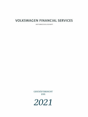 Volkswagen Financial Services AG IFRS Geschäftsbericht 2021 ...