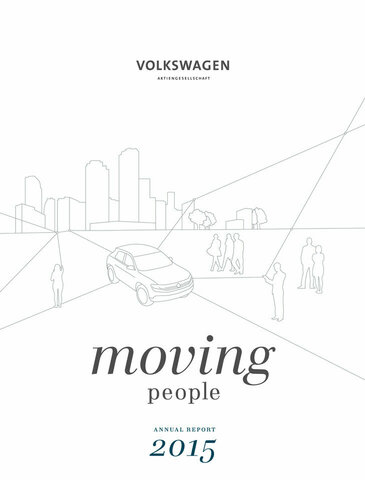 Annual Report 2015 | Volkswagen Group