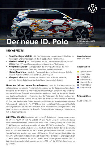 ID. Polo | Volkswagen Newsroom