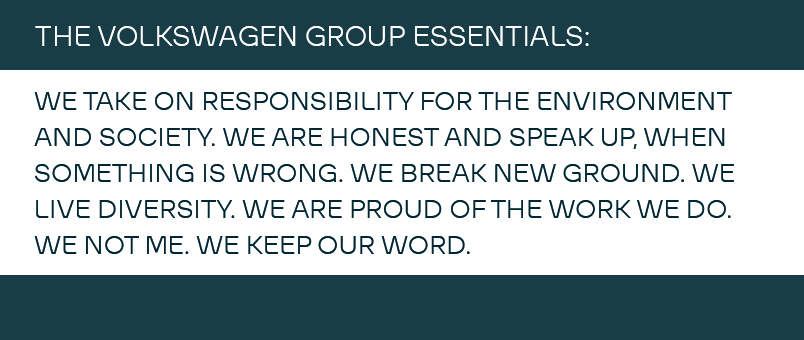 Group Essentials | Volkswagen Group
