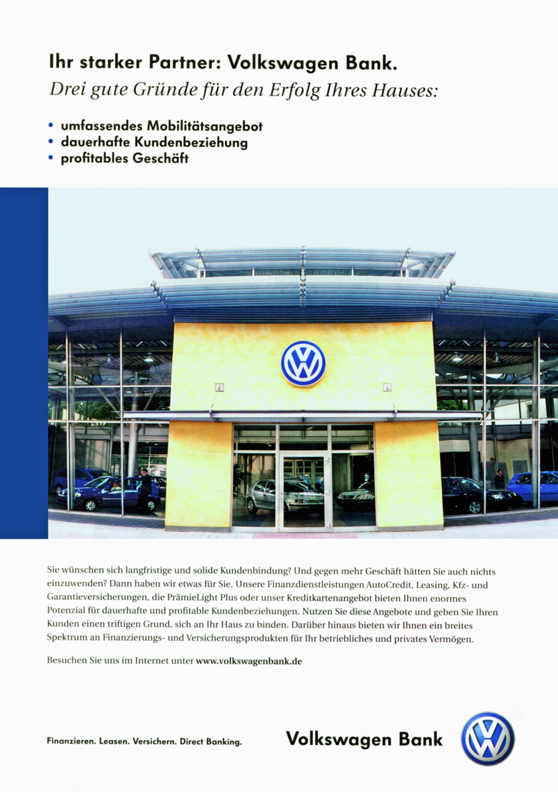 The History of Volkswagen Financial Services | Volkswagen Group