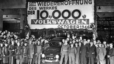 1945 to 1949 – The Work of the British | Volkswagen Group