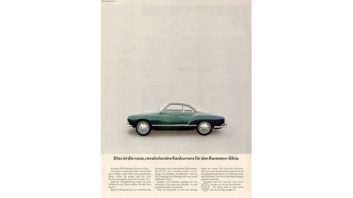 Chronik 1967: „Dies ist die neue, ...“ | Volkswagen Group