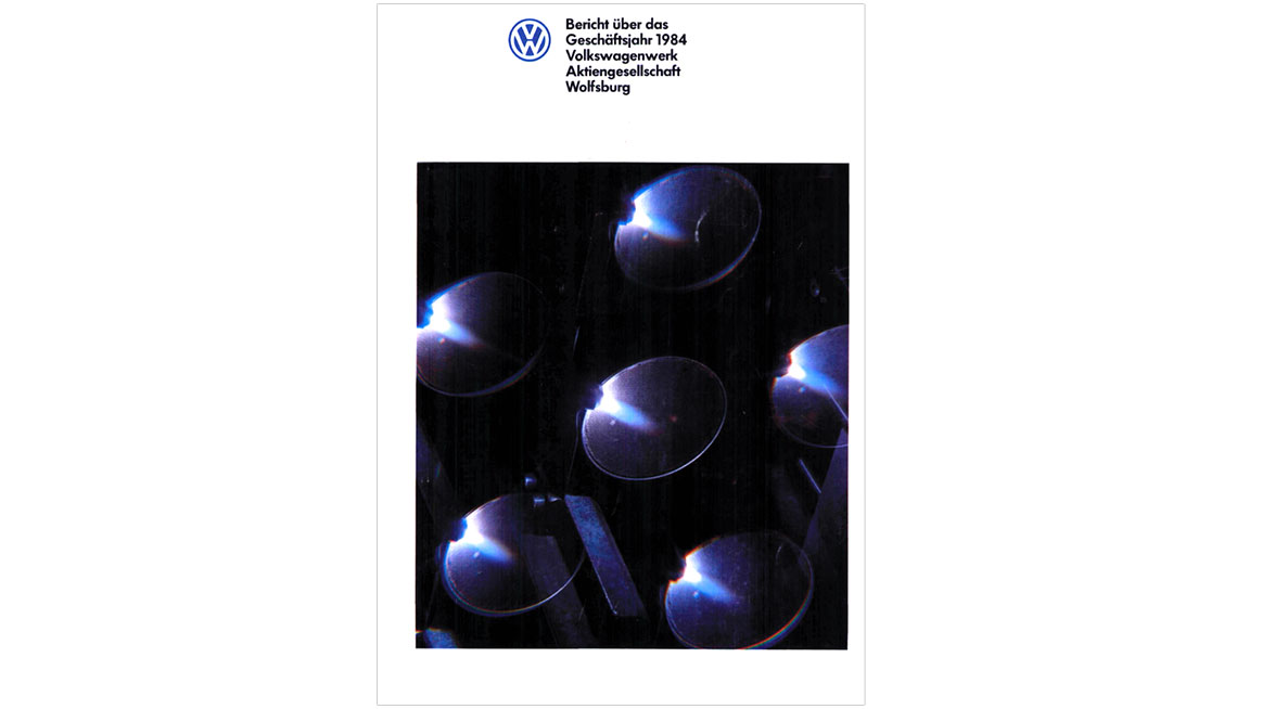 Chronicle 1984: Volkswagen Annual Report | Volkswagen Group