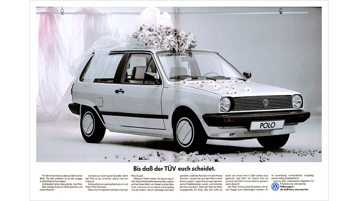 Chronicle 1988: Polo ad | Volkswagen Group