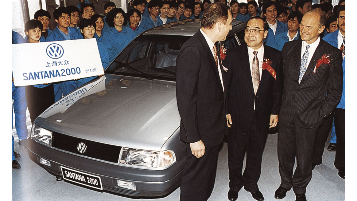 Chronicle 1995: Santana 2000 | Volkswagen Group