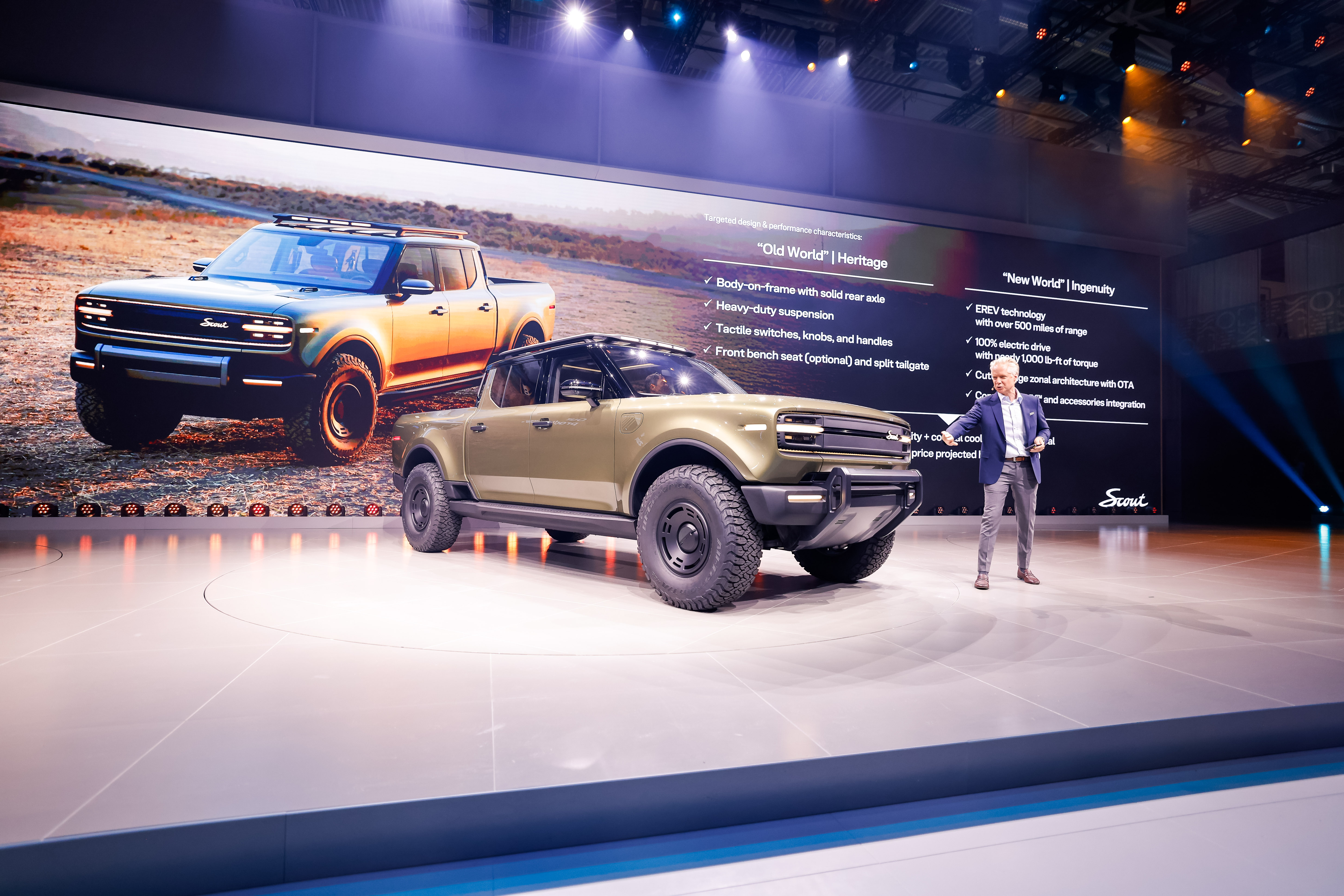 Scott Keogh mit der Vorstellung von Scout | Volkswagen Group