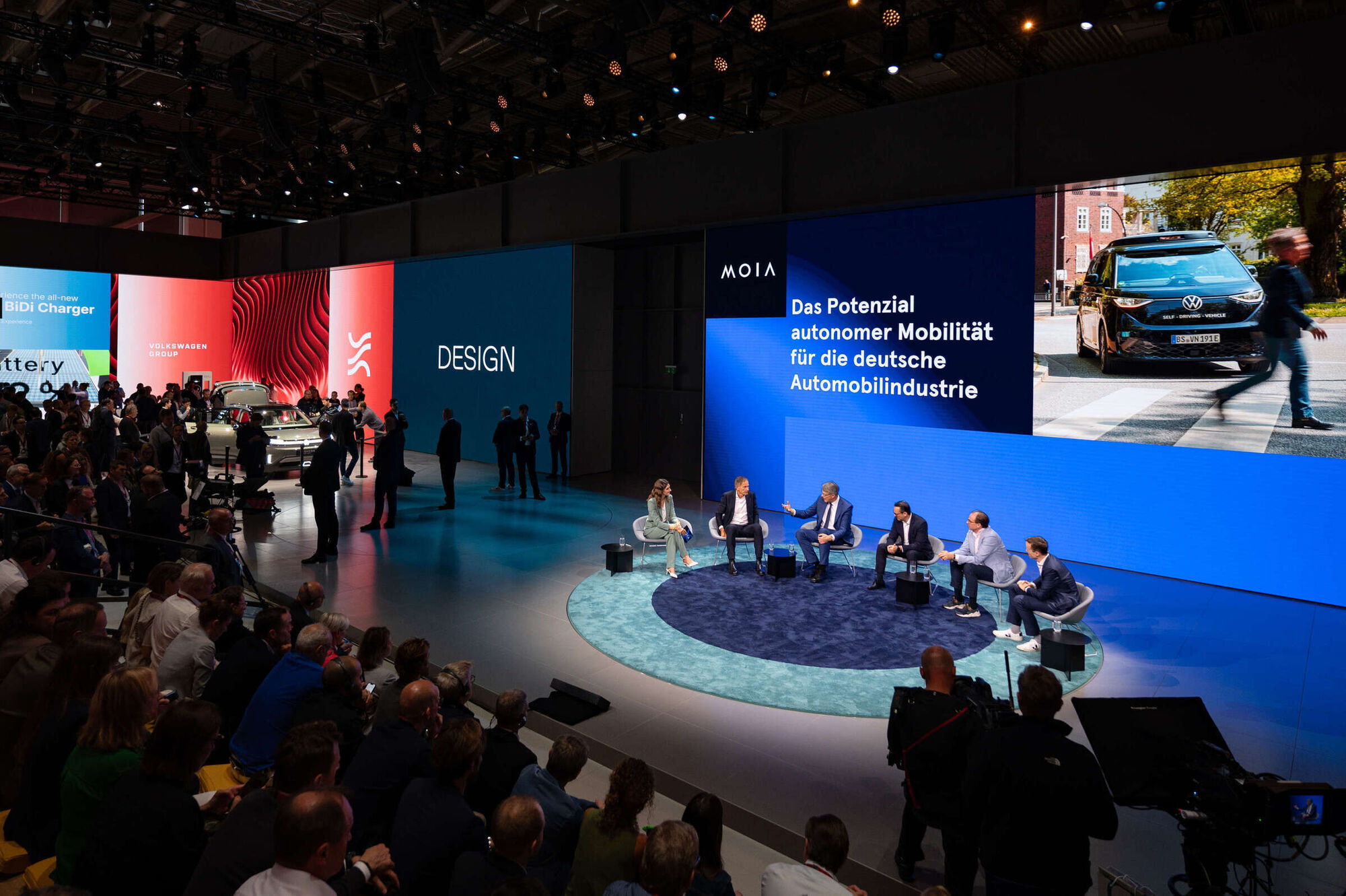 Panel Talk zum Potenzial autonomer Mobilität für die deutsche Automobilindustrie auf dem ...