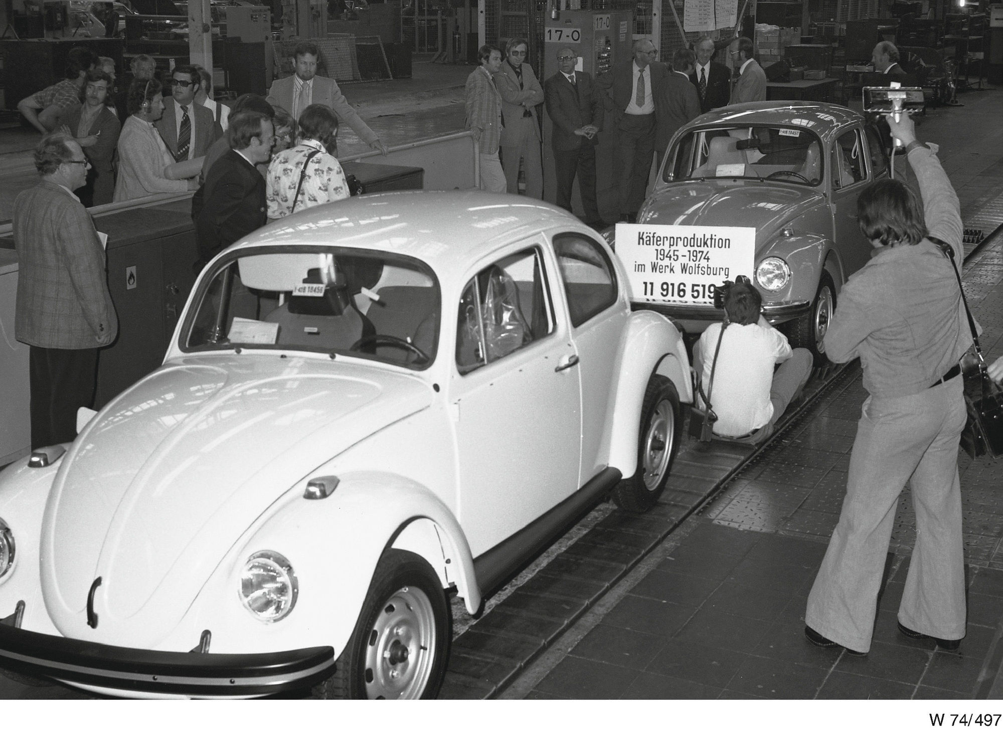 Production: Beetle (1974) | Volkswagen Newsroom