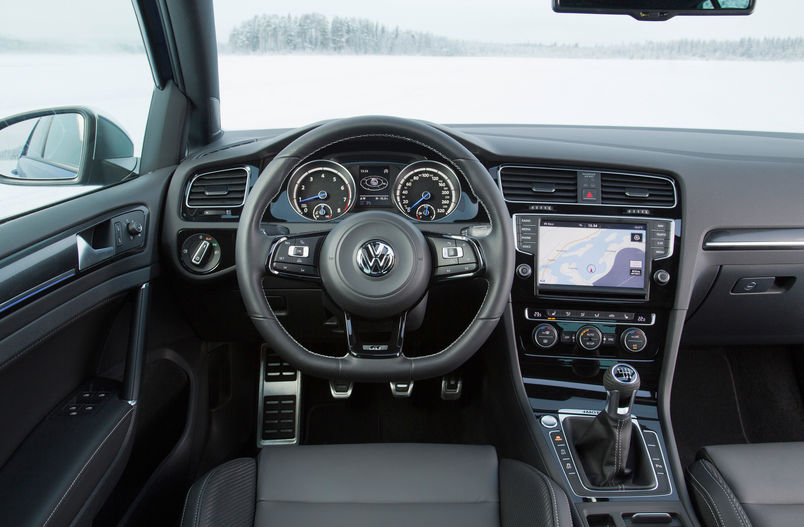 Interior of the Golf R | Volkswagen Newsroom