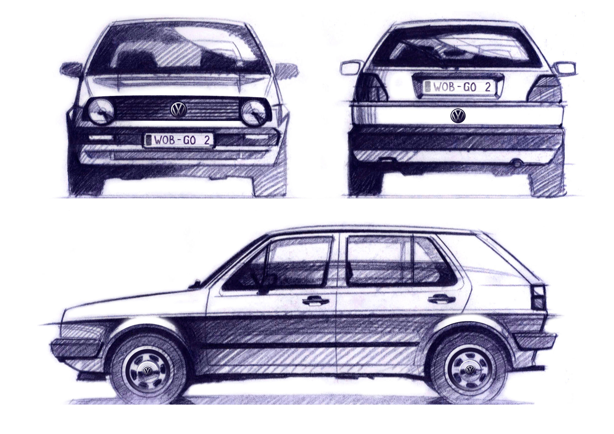 Volkswagen Golf – second Generation | Volkswagen Newsroom