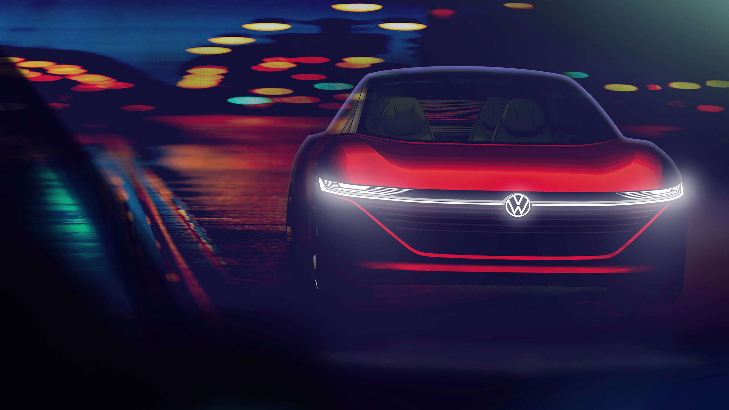Front end has interactive HD Matrix headlights | Volkswagen Newsroom