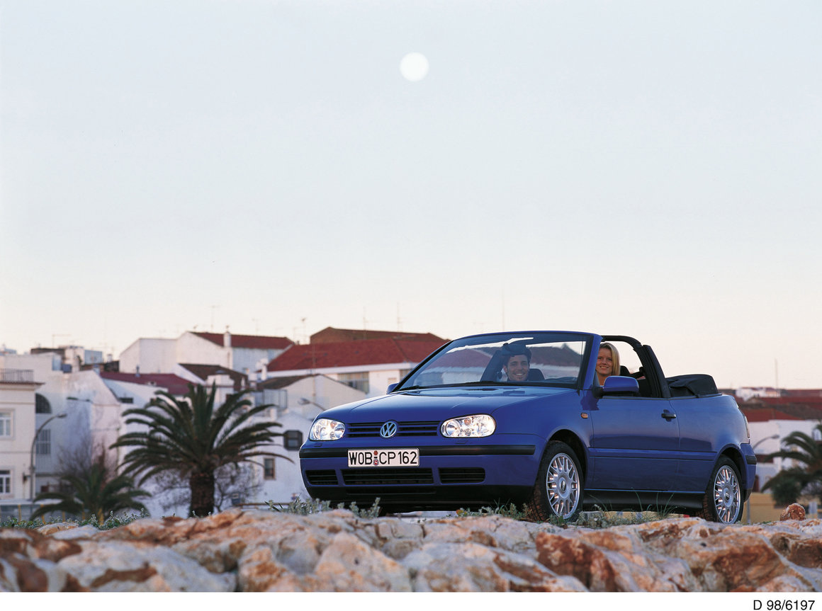 Product: Golf Cabrio (1998) | Volkswagen Newsroom