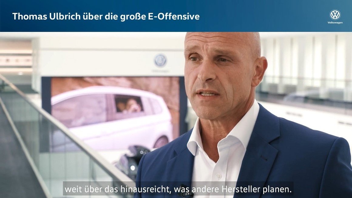 Youtube Film: Thomas Ulbrich über die große E-Offensive | Volkswagen ...