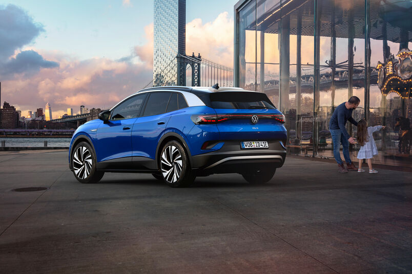 The new Volkswagen ID.4 – World premiere of the fully electrically ...