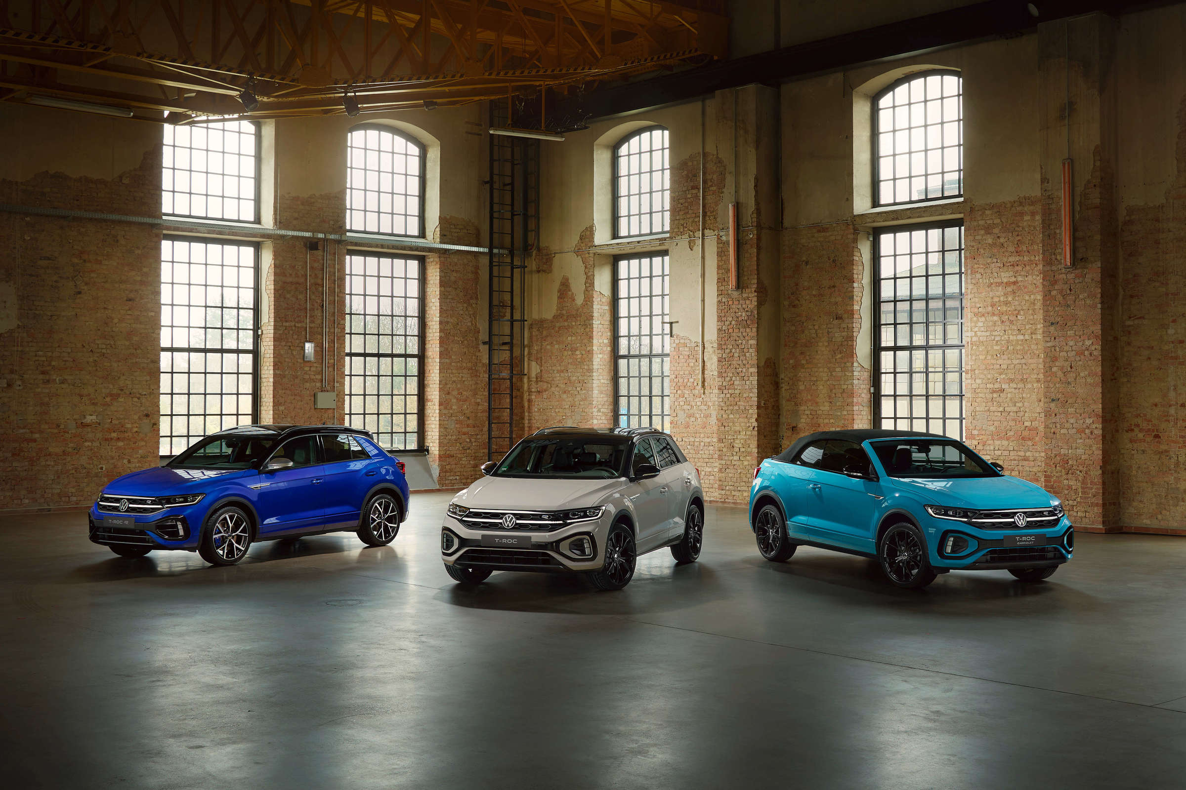 The new T-Roc, the new T-Roc R, the new T-Roc Cabriolet | Volkswagen ...