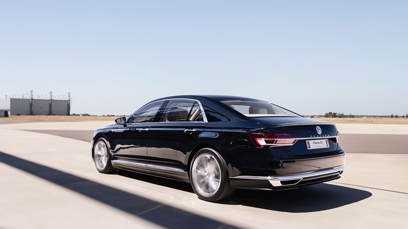 20 years of the Phaeton: For the first time, Volkswagen shows the ...