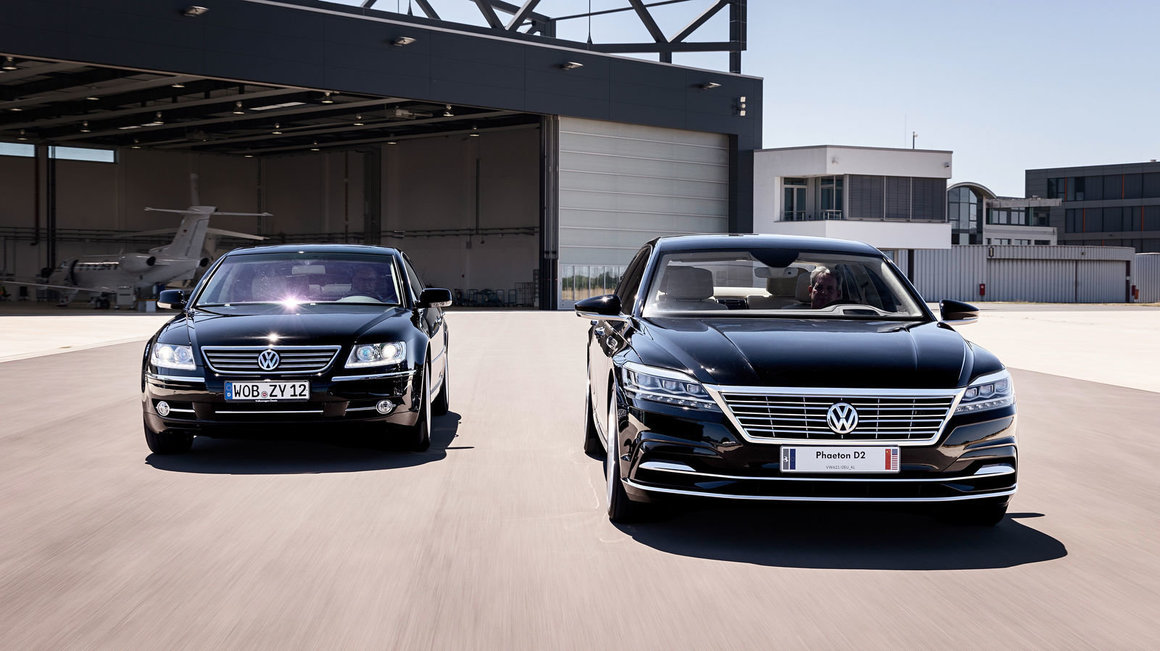 20 years of the Phaeton: For the first time, Volkswagen shows the ...