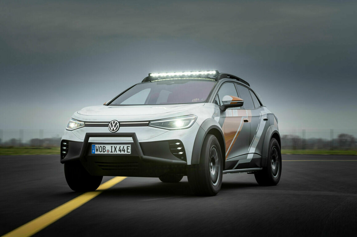 Volkswagen presents all-electric ID. XTREME off-road concept car in ...