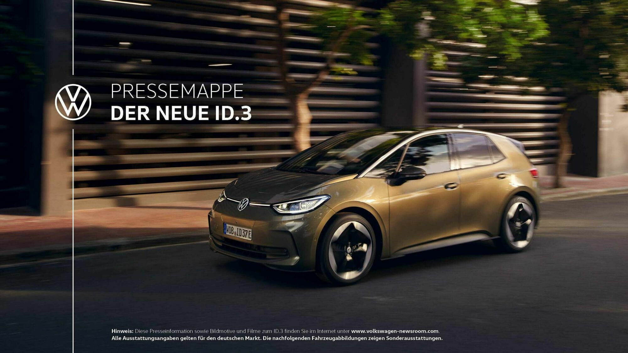 Pressemappe: Der neue ID3 | Volkswagen Newsroom