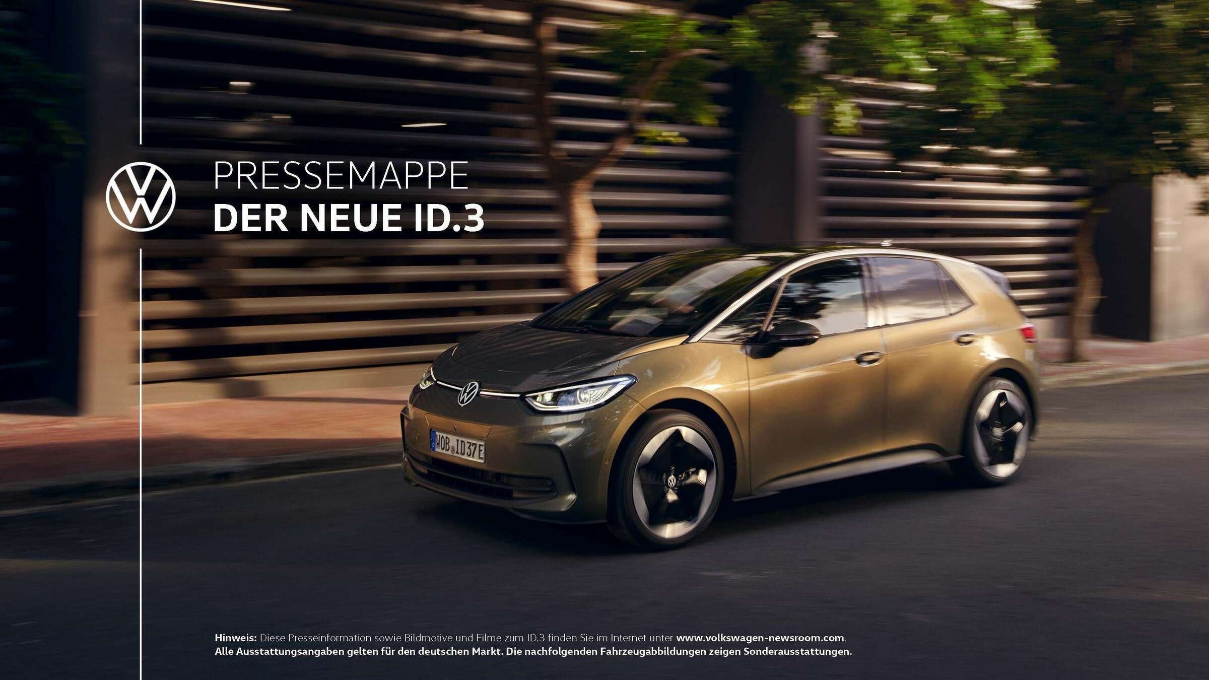 Pressemappe: Der neue ID3 | Volkswagen Newsroom