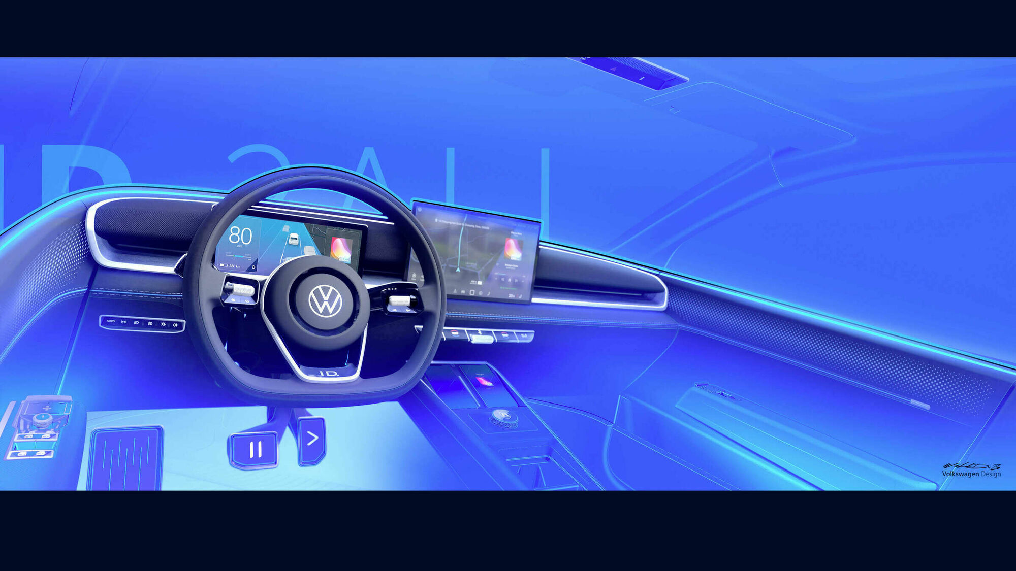 Volkswagen ID. 2all concept car | Volkswagen Newsroom