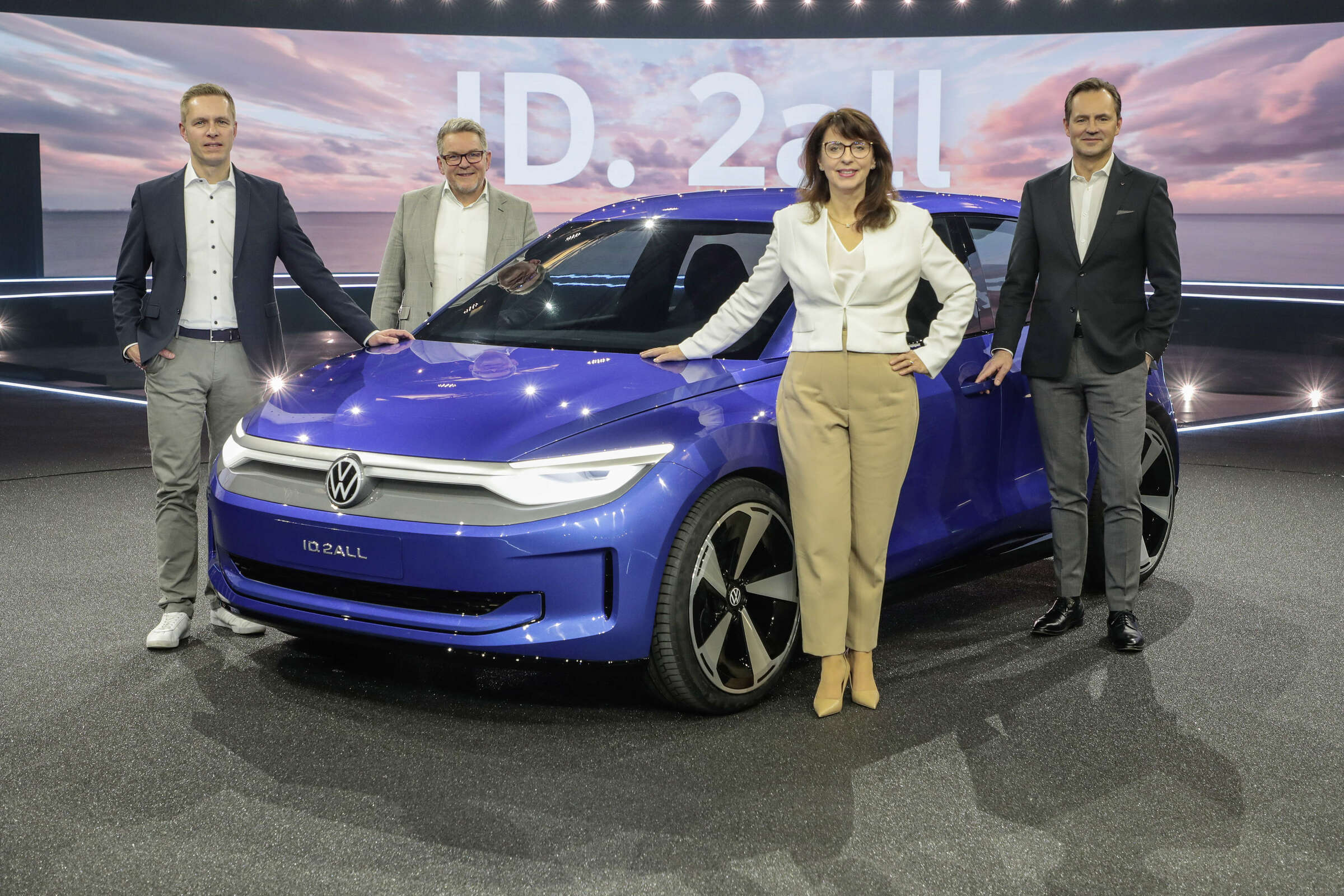 World premiere of the ID. 2all concept: the electric car from Volkswagen costing less than ...