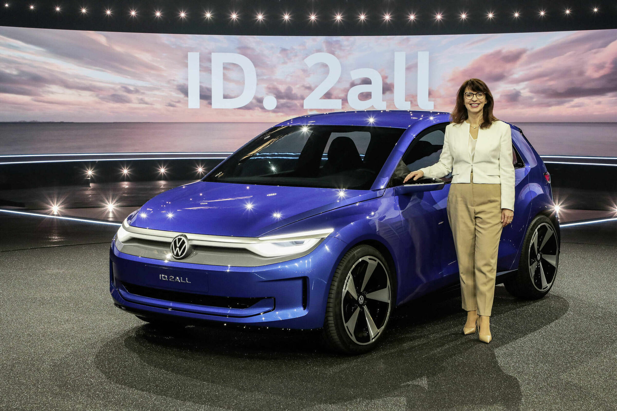 World Premiere Of The Id 2all Concept The Electric Car From