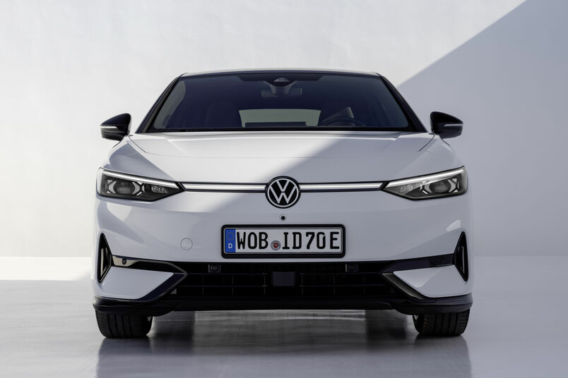 World premiere for the efficiency champion: Volkswagen ID.7 with a ...
