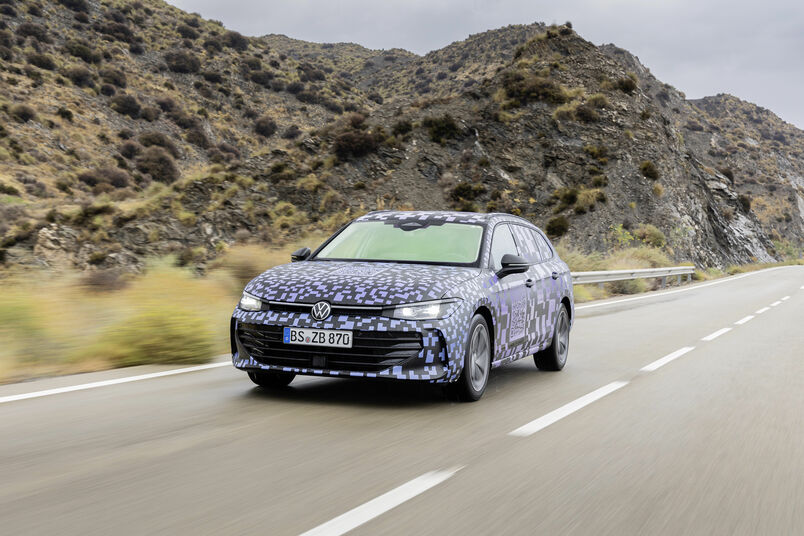 The all-new Passat Variant on final test drives | Volkswagen Newsroom