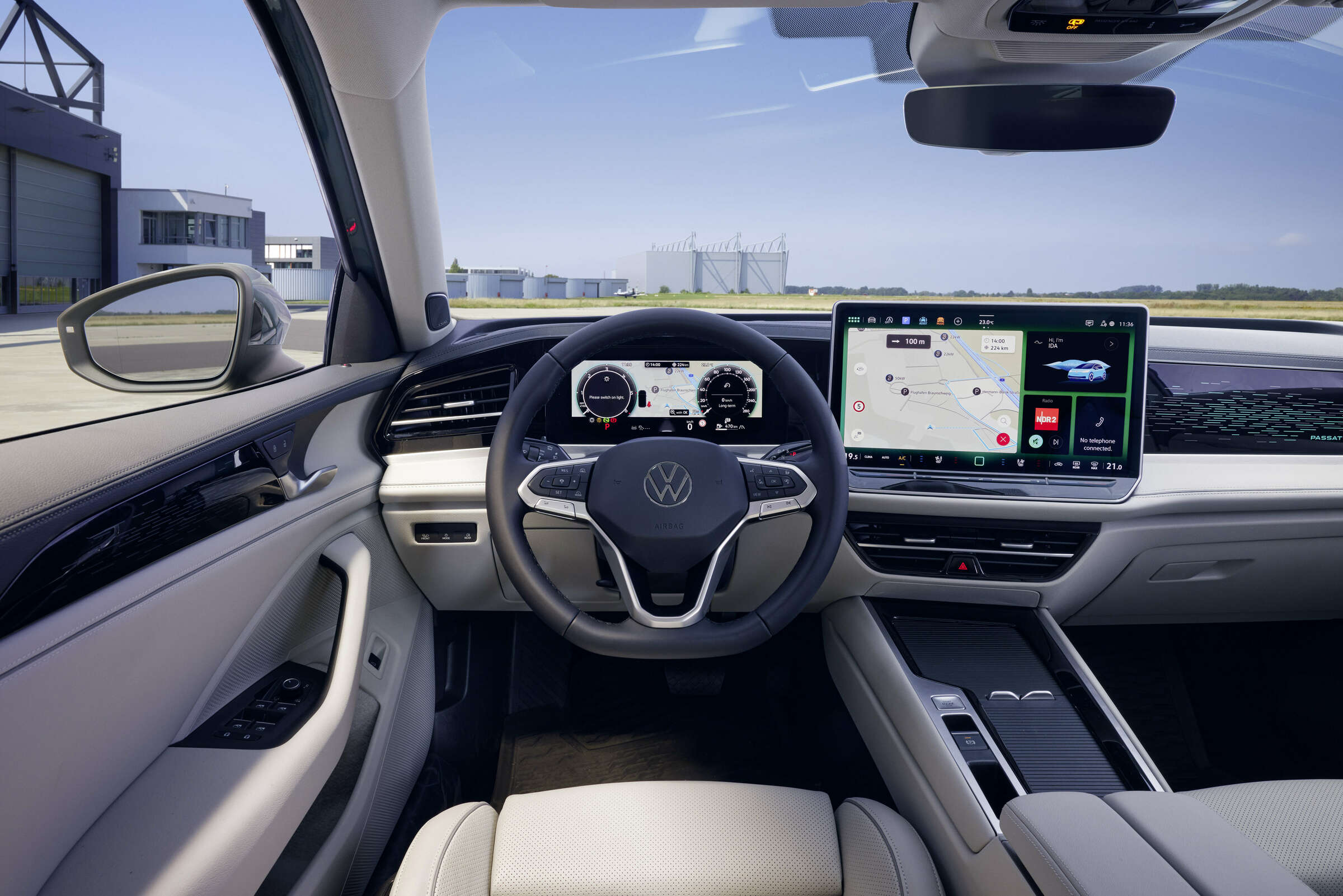 The Volkswagen business class: world premiere of the all-new Passat ...