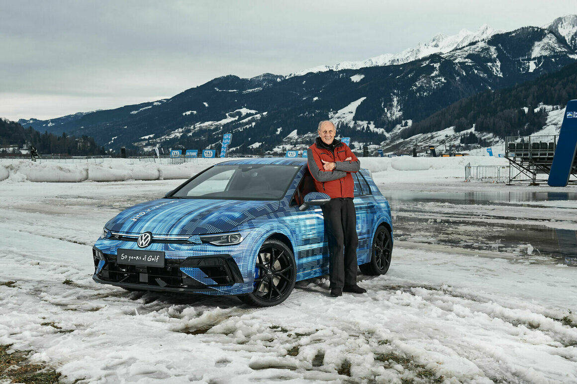 Ice Race in Zell am See: Volkswagen offers a first glimpse of the new ...