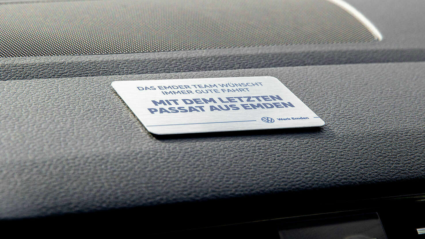 Last Passat from Emden: Success story continues fully electric ...