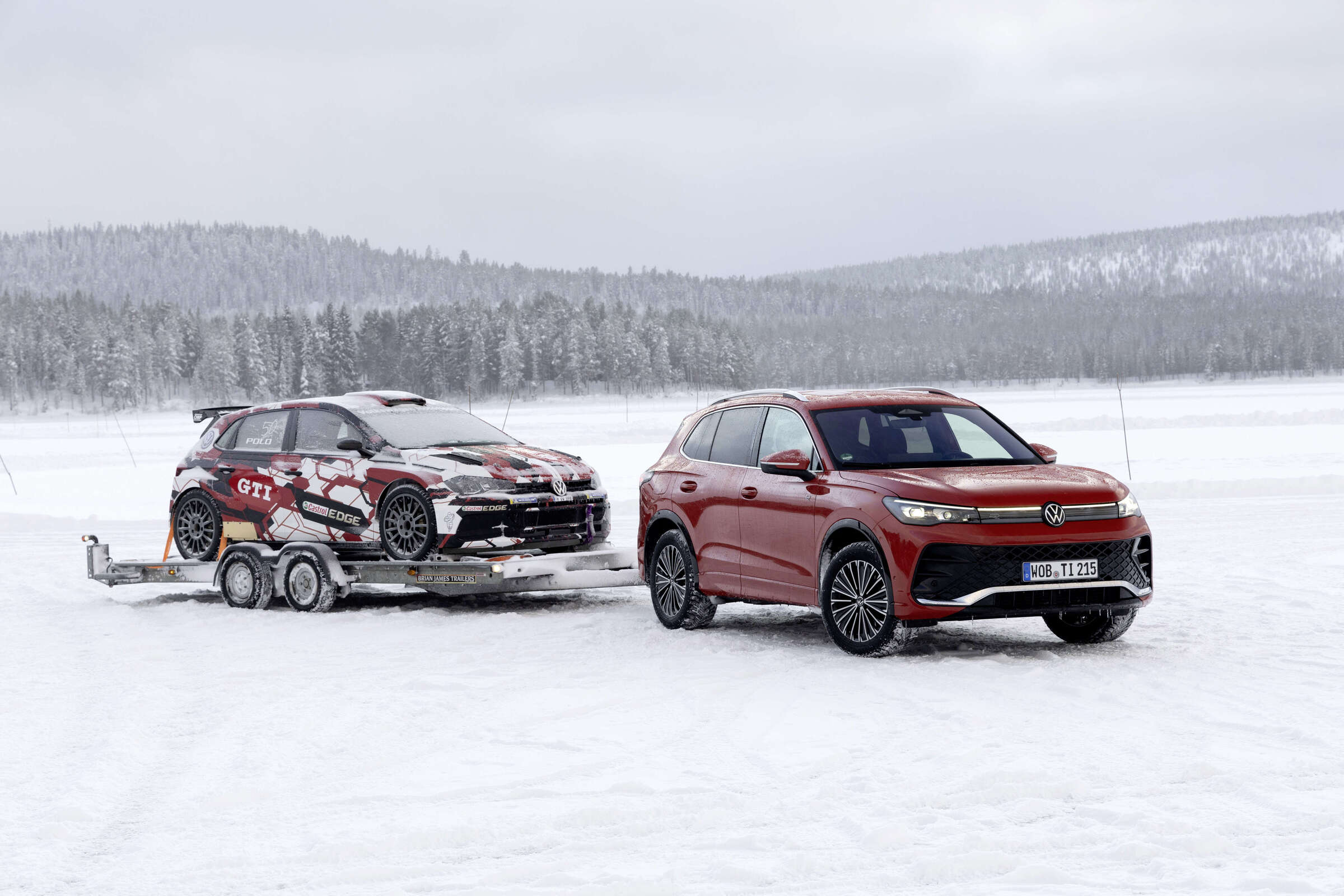 Superior towing vehicles – Tiguan, Tayron and Passat with all-wheel ...