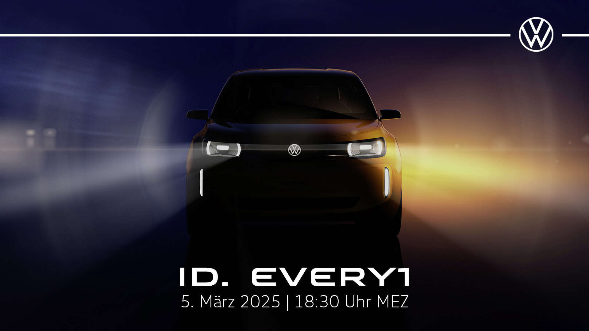 Livestream Weltpremiere ID. EVERY 1 | Volkswagen Newsroom
