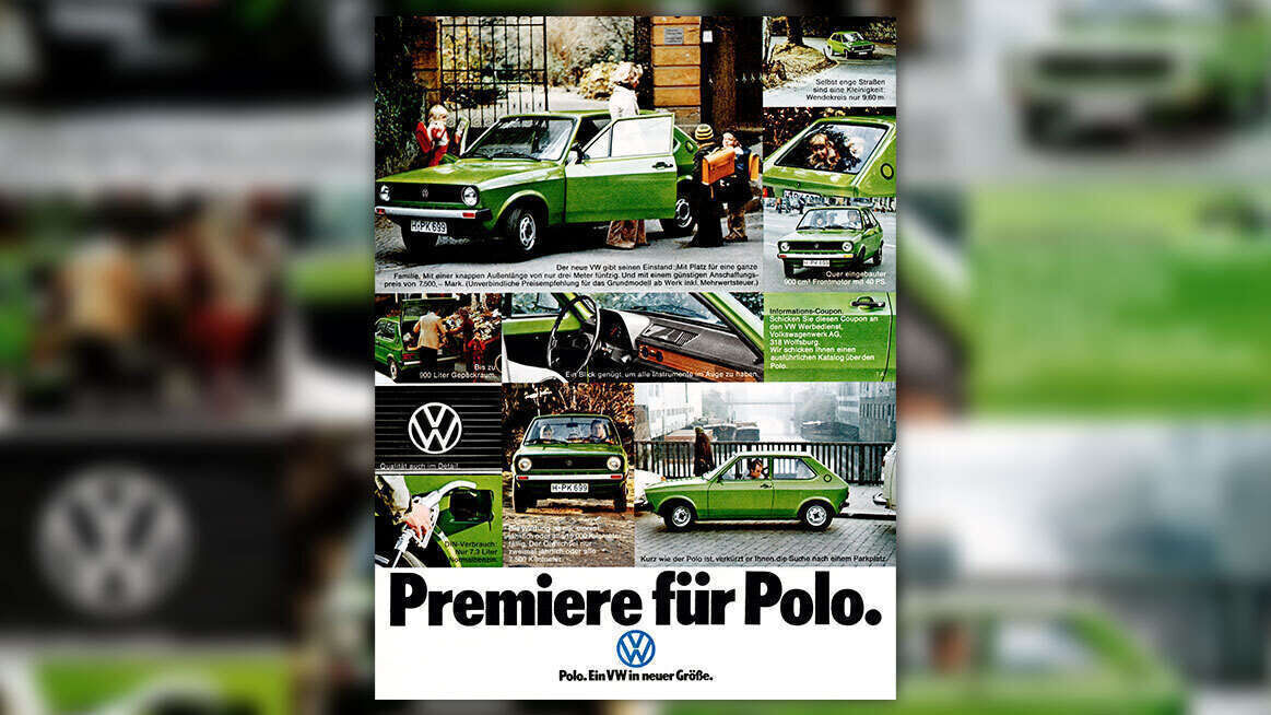 Polo I (1975-1981) | Volkswagen Newsroom