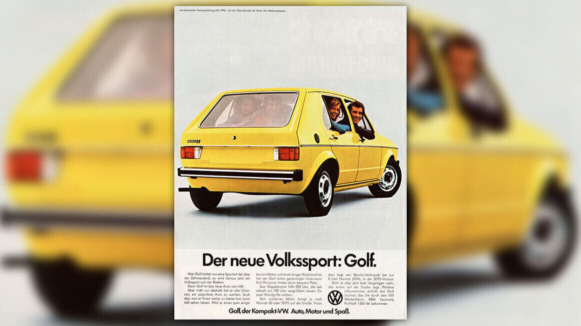 Golf I (1974–1983) | Volkswagen Newsroom