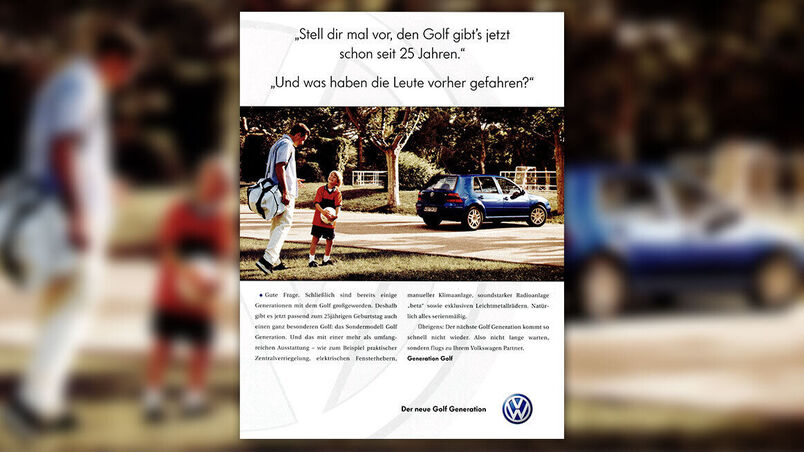 Golf IV (1997–2003) | Volkswagen Newsroom