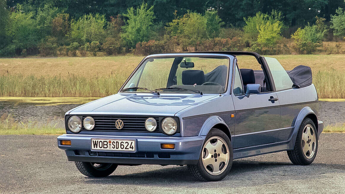 Golf I Cabriolet (1979–1993) | Volkswagen Newsroom