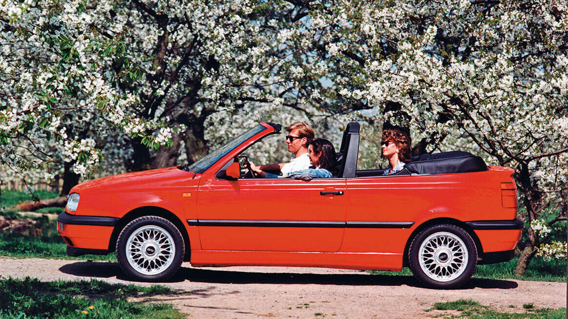 Golf III/IV Cabriolet (1993–2002) | Volkswagen Newsroom