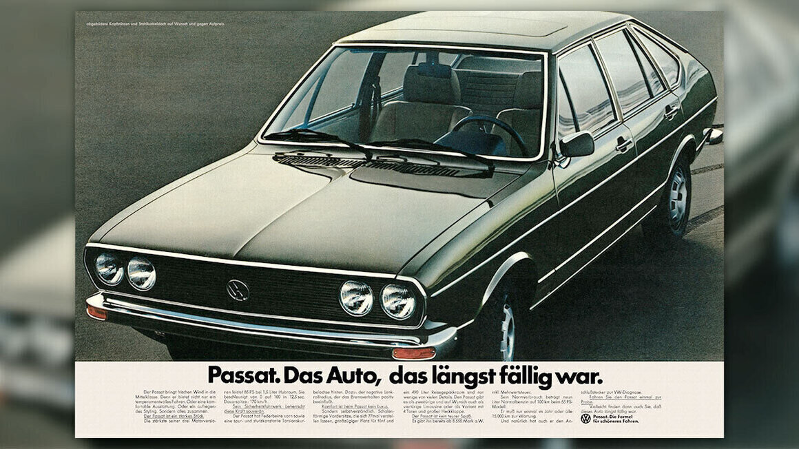 Passat B1 (1973–1980) | Volkswagen Newsroom