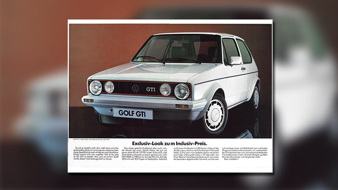 Golf I GTI (1976–1983) | Volkswagen Newsroom