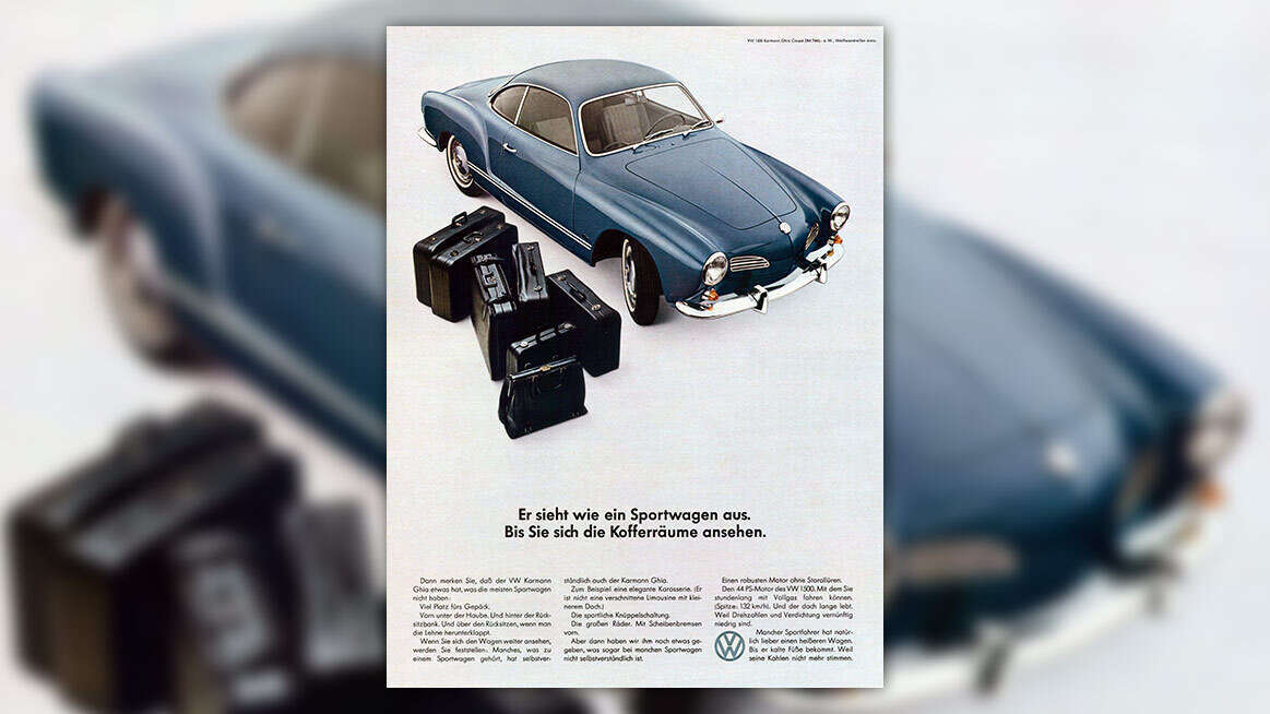 Karmann Ghia Typ 14 Coupé (1955–1974) | Volkswagen Newsroom