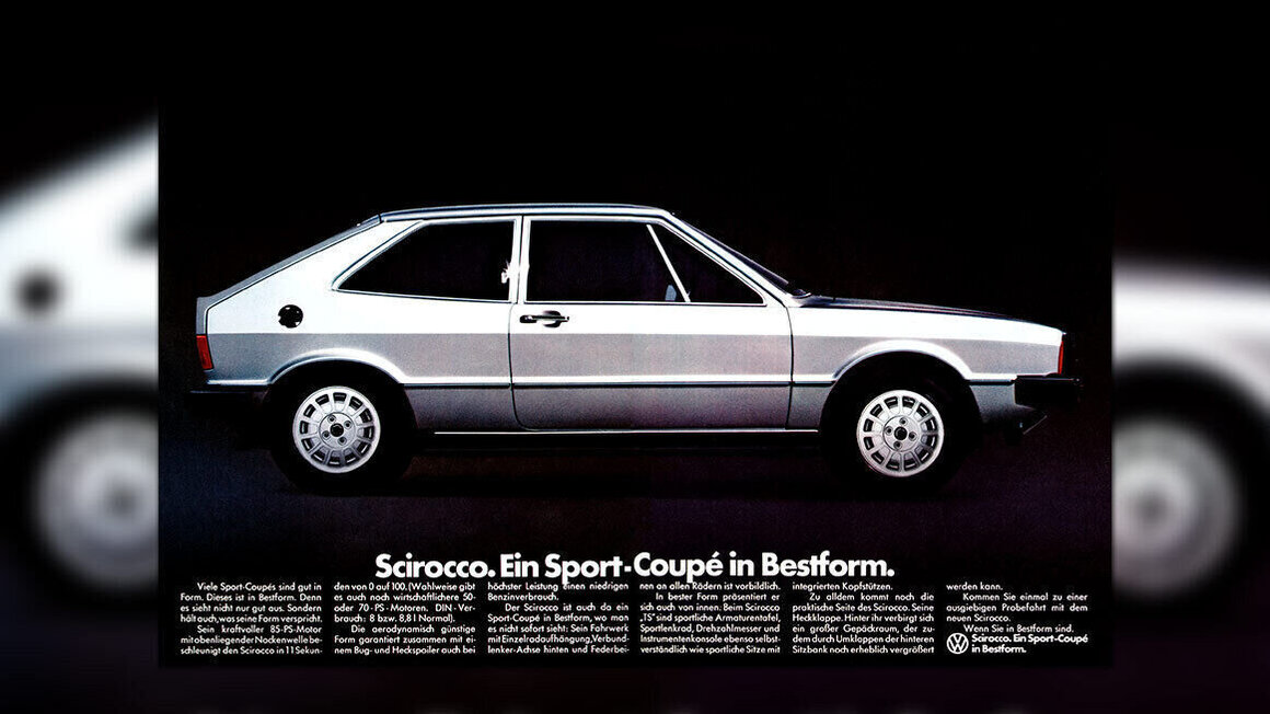 Scirocco I (1974–1980) | Volkswagen Newsroom