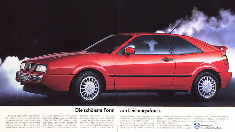 Corrado (1988–1995) | Volkswagen Newsroom
