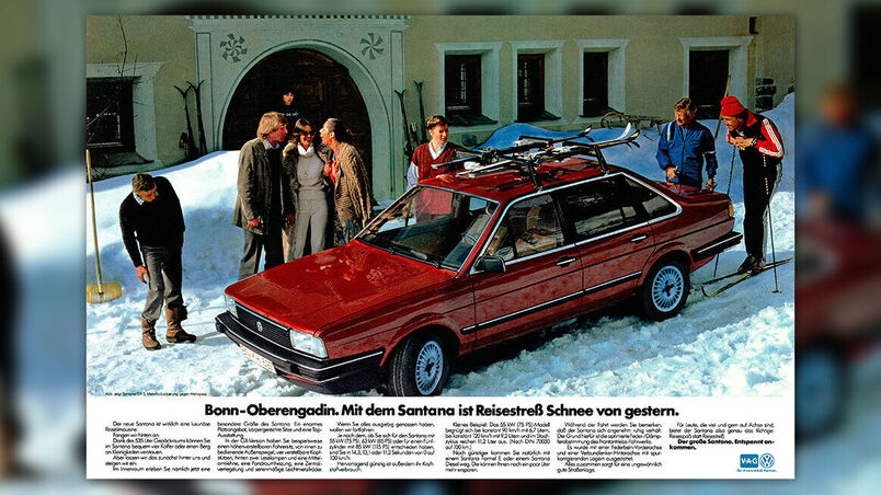 Santana (1981–1984) | Volkswagen Newsroom