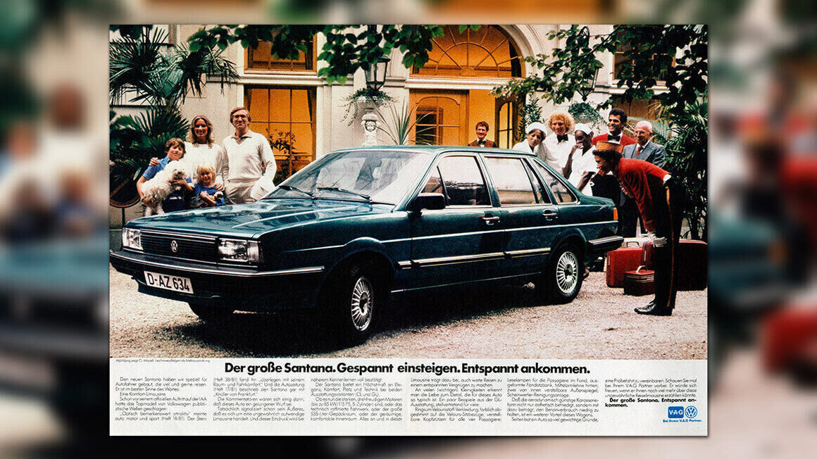 Santana (1981–1984) | Volkswagen Newsroom