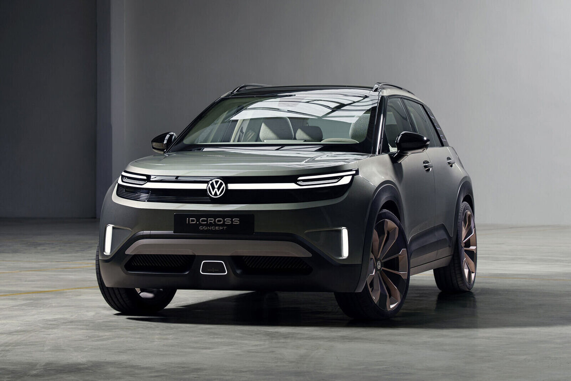 World premiere at the IAA: with the ID. CROSS Concept, Volkswagen is ...