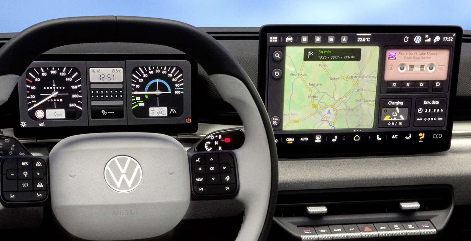 Volkswagen unveils a new cockpit generation – debuting with the all-new ...