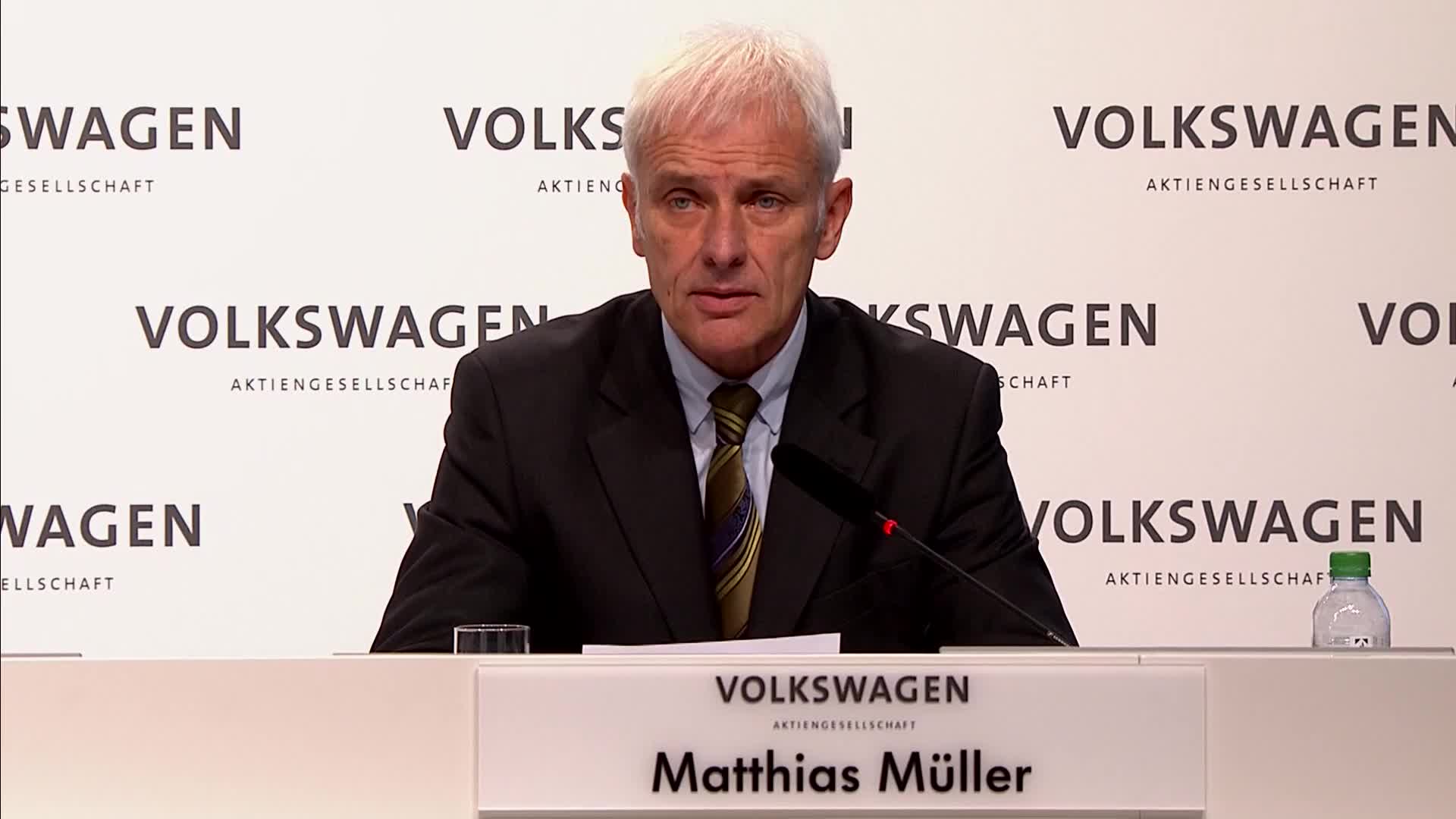 Speech Matthias Müller, CEO of Volkswagen AG | Videos & Footage ...
